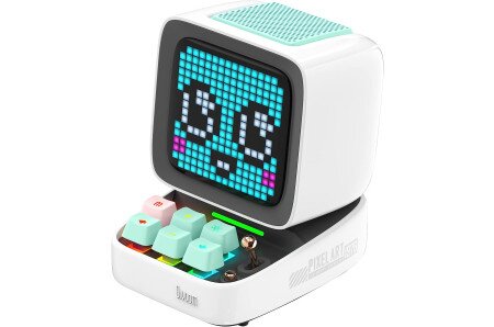 Buy Divoom Ditoo-Pro Retro Pixel Art Bluetooth Speaker - White online ...