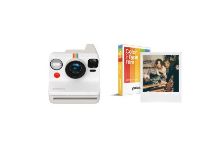 Order Polaroid Now Instant Camera Generation 3 Starter Set - Pebble ...