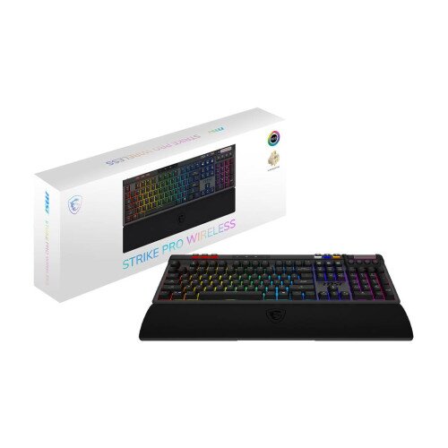 Order MSI STRIKE PRO Wireless Gaming Keyboard Worldwide - Tejar.com