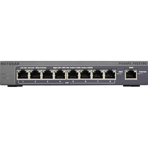 Order NETGEAR ProSAFE 8-port Gigabit VPN Firewall Worldwide - Tejar.com