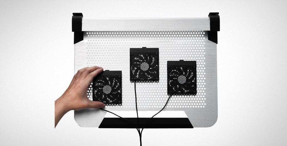 Order Cooler Master Notepal U3 Plus Moveable Fan Aluminum Cooling Pad ...