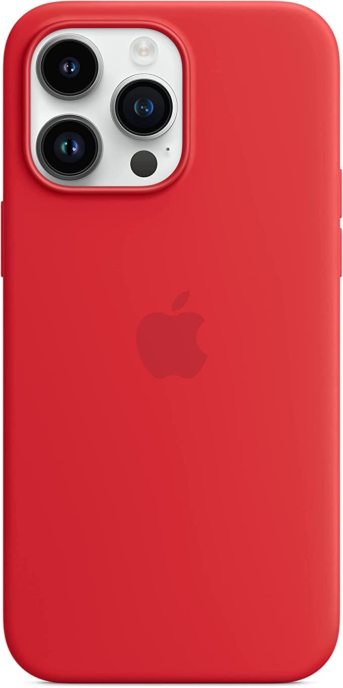 Order Apple iPhone 14 Pro Max Silicone Case with MagSafe - Product Red ...