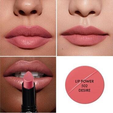Order Armani Beauty Lip Power Longwear Satin Lipstick - 502 - Desire ...