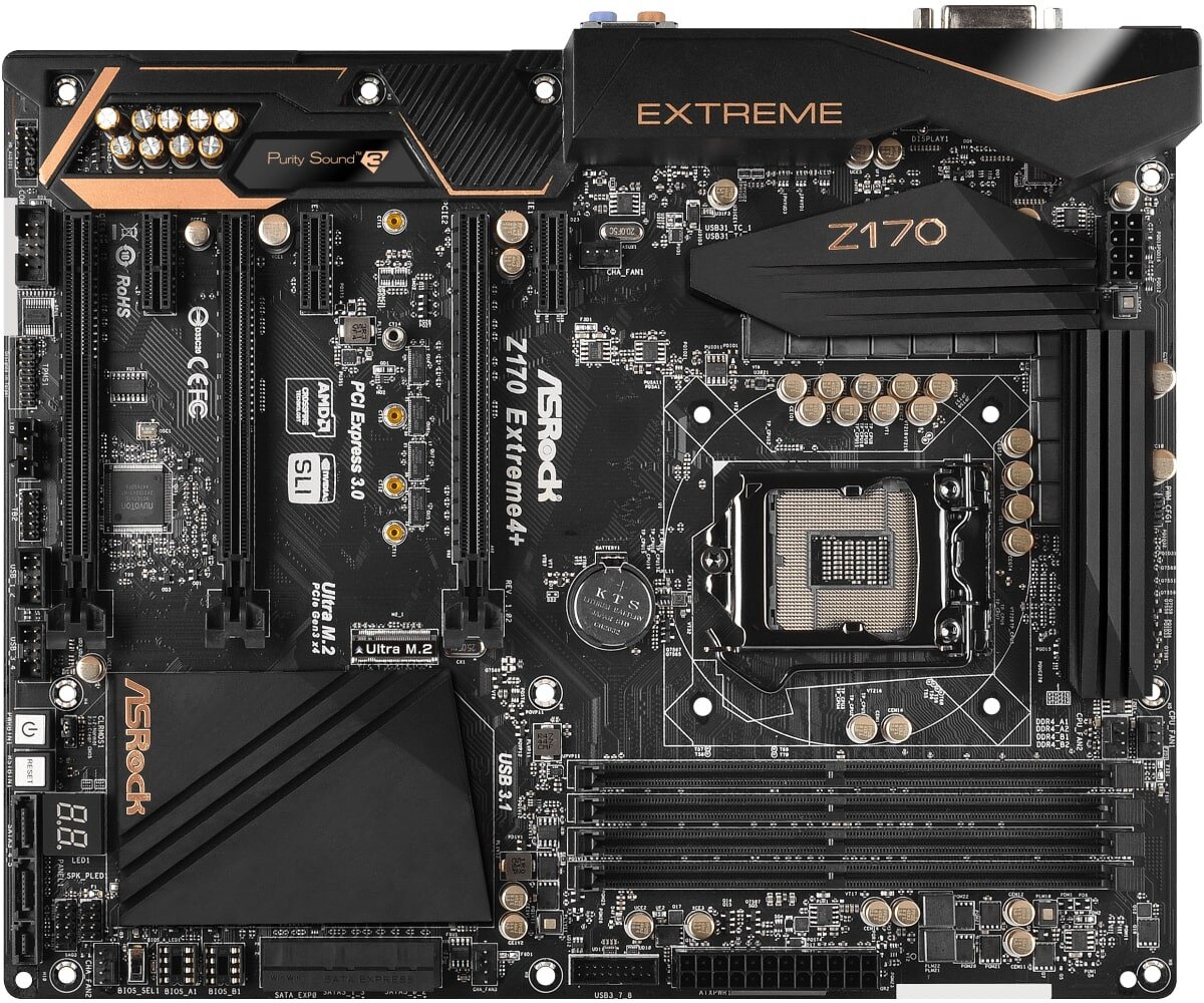 Order ASRock Z170 Extreme4+ Motherboard Worldwide - Tejar.com