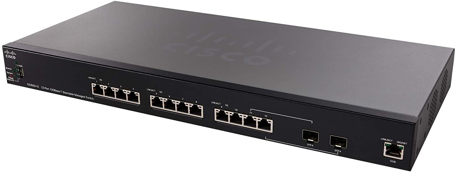 Order Cisco SX350X-12 12-Port 10GBase-T Stackable Managed Switch ...