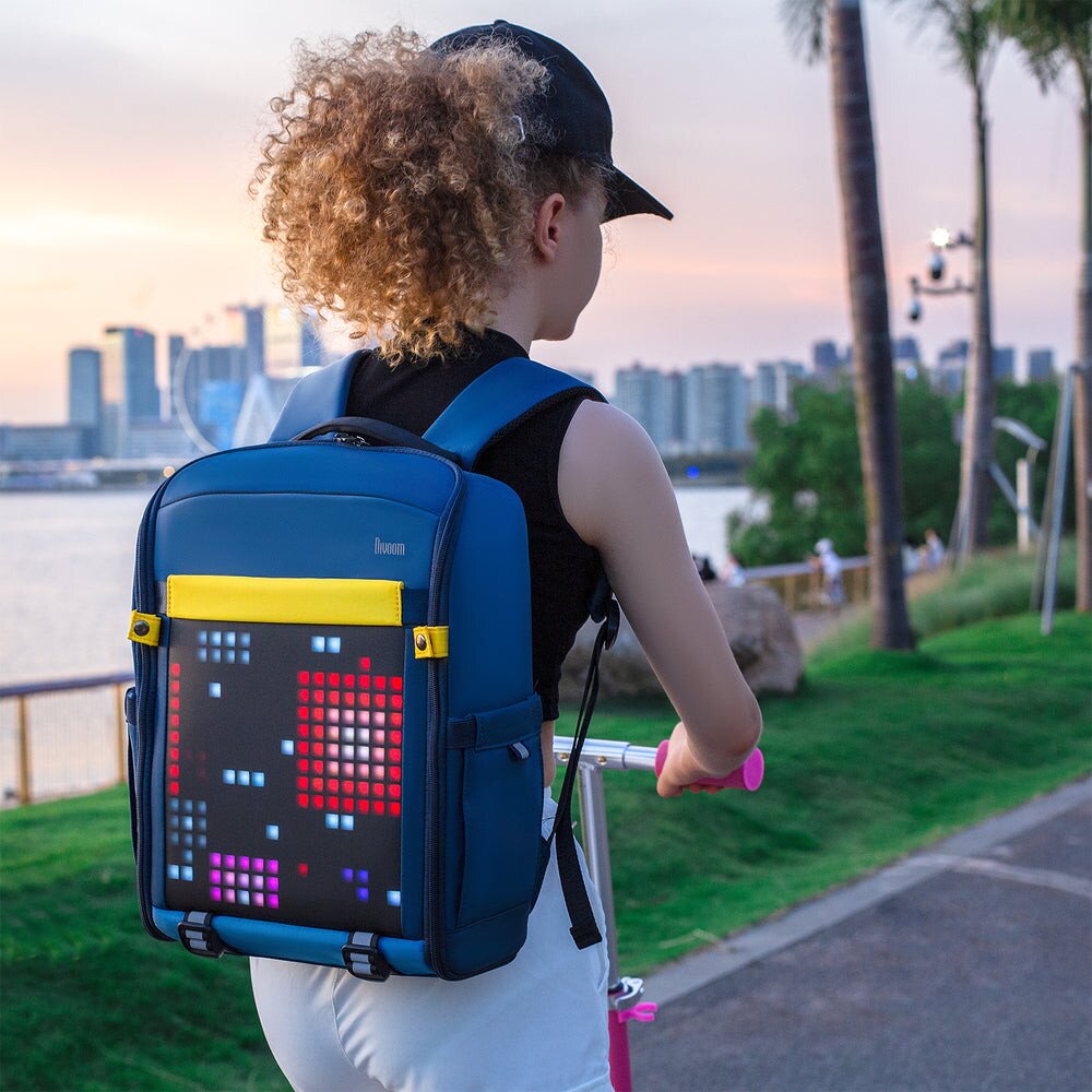 Order Divoom Backpack-S Pixel Art LED Backpack Worldwide - Tejar.com