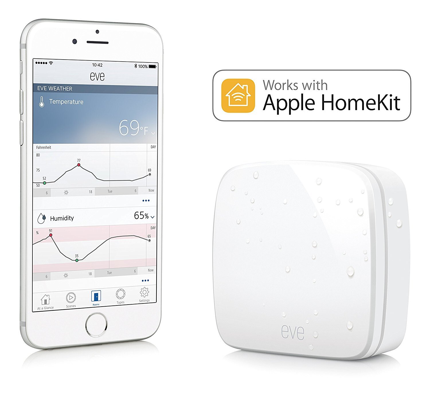 Buy Eve Weather Wireless Outdoor Sensor online Worldwide - Tejar.com