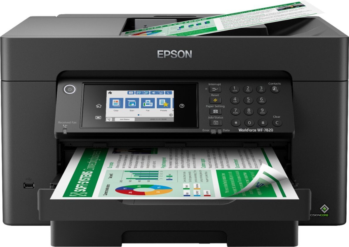Order Epson WorkForce Pro WF-7820 Wireless Wide-format All-in-One ...