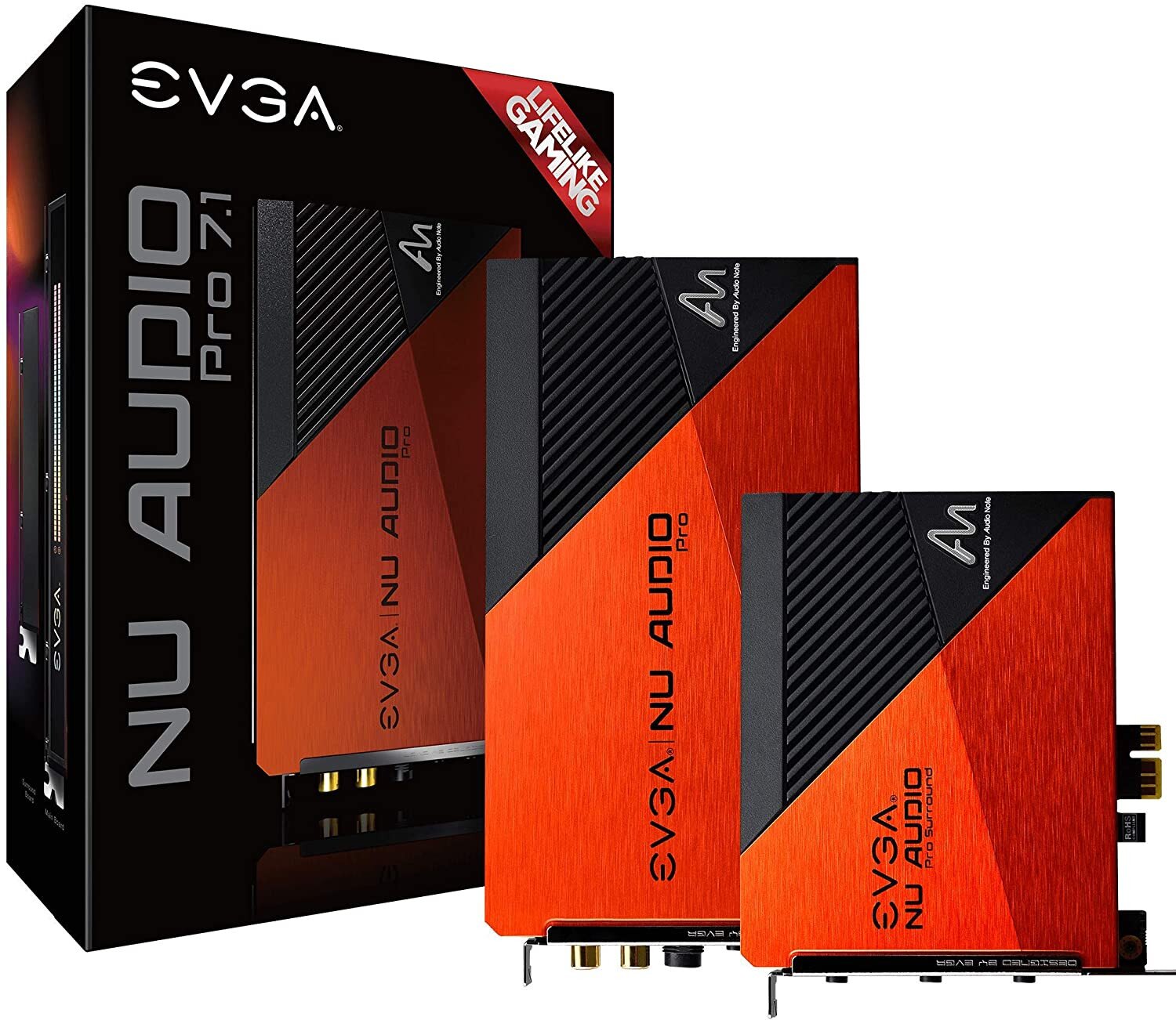 Order EVGA NU Audio Pro 7.1 Surround Lifelike Audio PCIe RGB LED ...