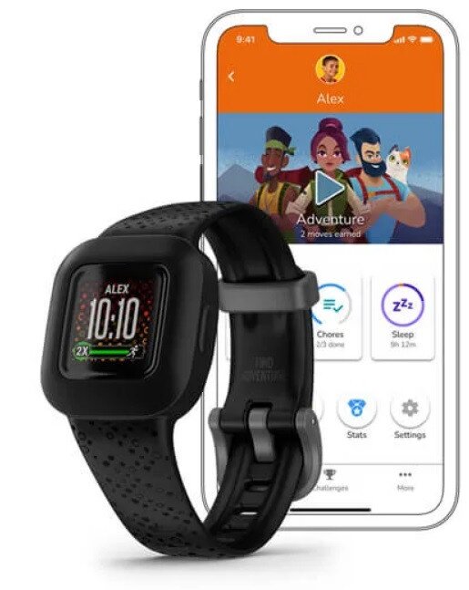 Buy Garmin vivofit jr. 3 Activity Tracker - Black Cosmic online ...