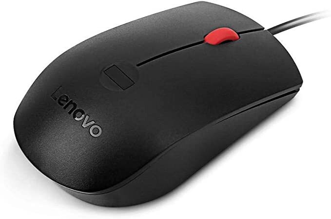 Buy Lenovo Fingerprint Biometric USB Mouse online Worldwide - Tejar.com