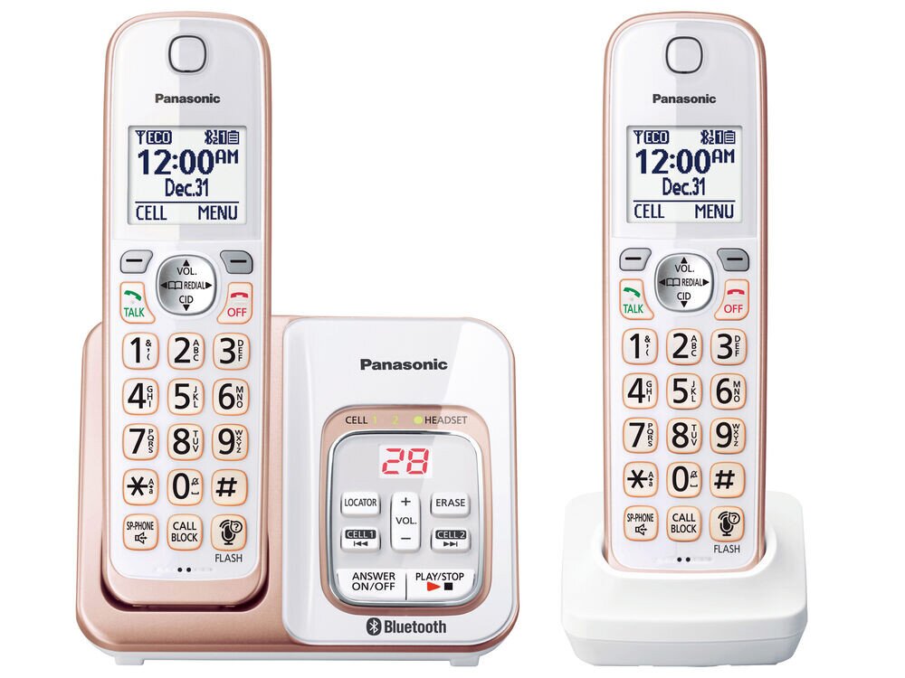 Order Panasonic Link2Cell Bluetooth Cordless Phone with Voice Assist ...