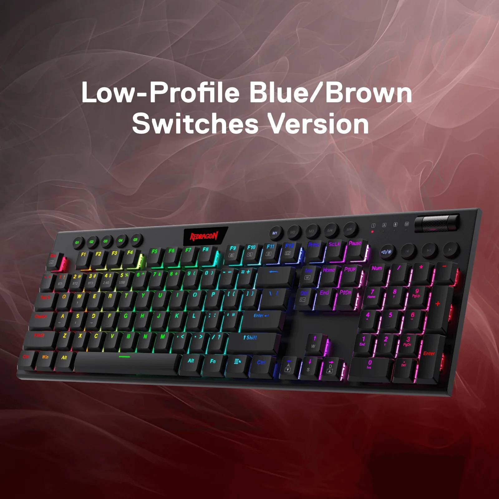 Order Redragon Horus K618 Ultra-slim Wireless Mechanical Keyboard ...