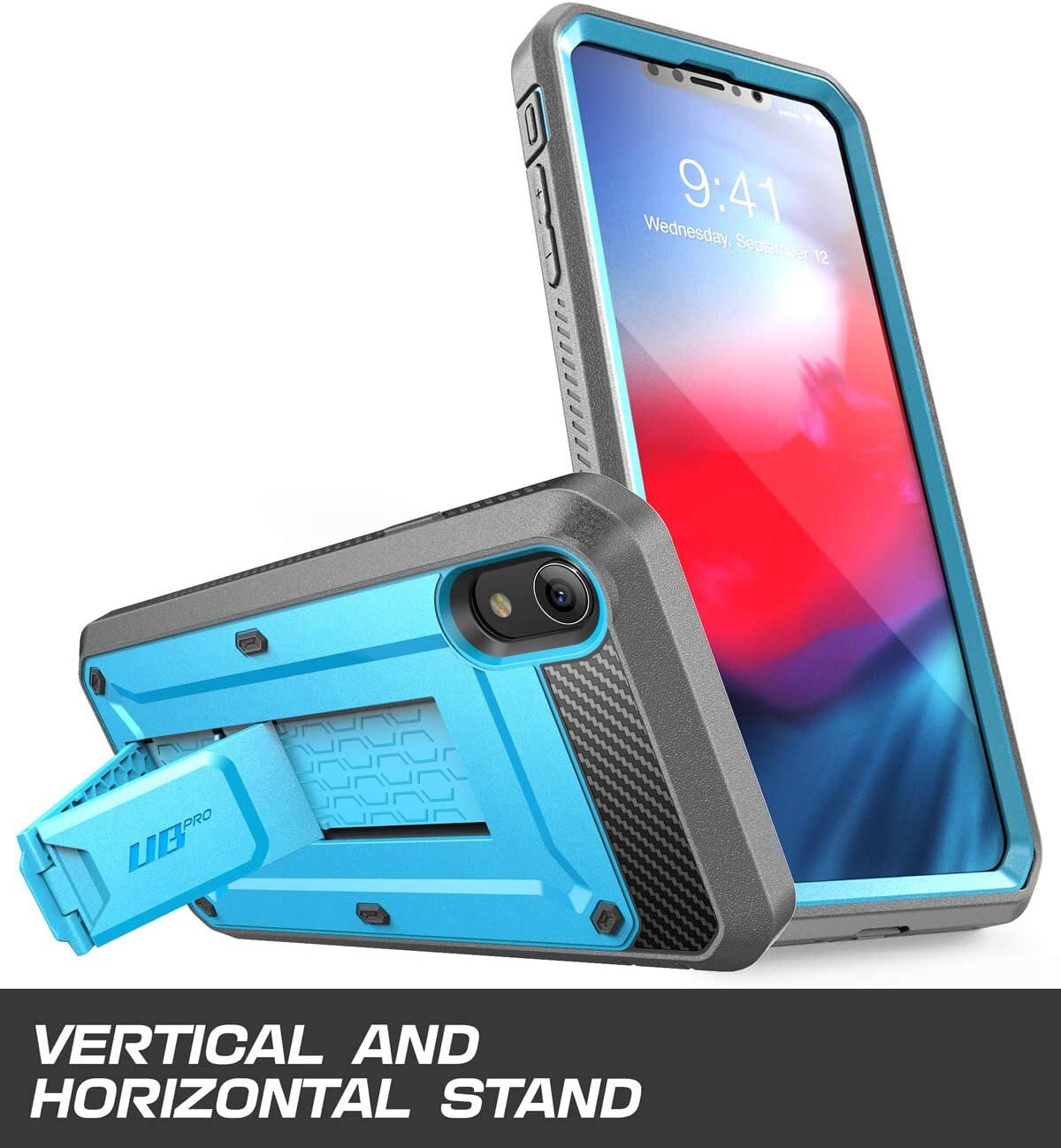 Buy SUPCASE iPhone XR Unicorn Beetle Pro Full-Body Holster Case - Blue ...