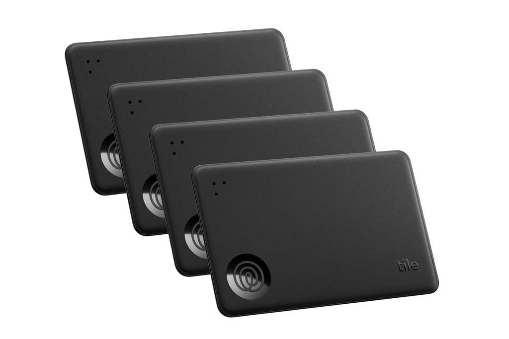 Order Tile Slim Wallet Bluetooth Tracker (2024) - Black - 4-Pack ...