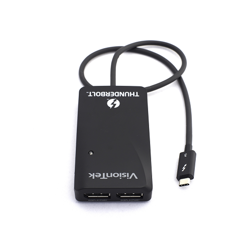 Order VisionTek Thunderbolt 3 to Dual DisplayPort Adapter Worldwide ...