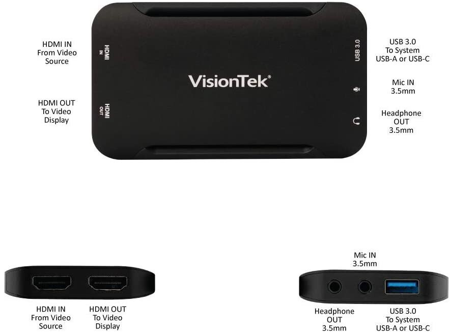 Order VisionTek UVC HD60 1080p Capture Card Worldwide - Tejar.com